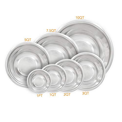 Fuzzy Puppy Pet Products Standard Feeding Bowl for Every Pet Size, Fits into Raised Feeders, Metallic Silver, Stainless Steel, 1 Quart (STFD-1Q)