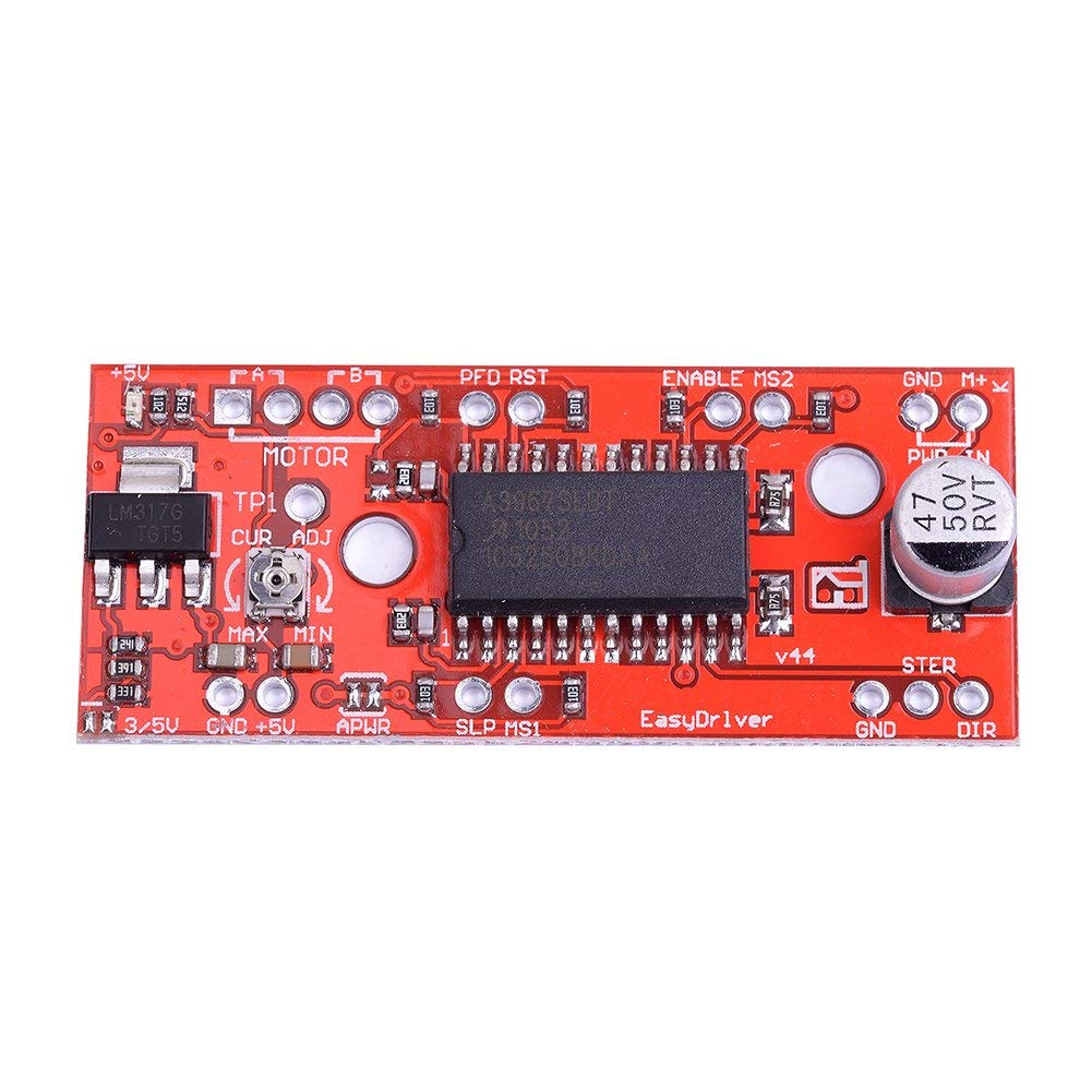 HiLetgo 2pcs A3967 Stepper Motor Drive Board EasyDriver Stepper Motor Driver for Arduino Raspberry Pi Robot