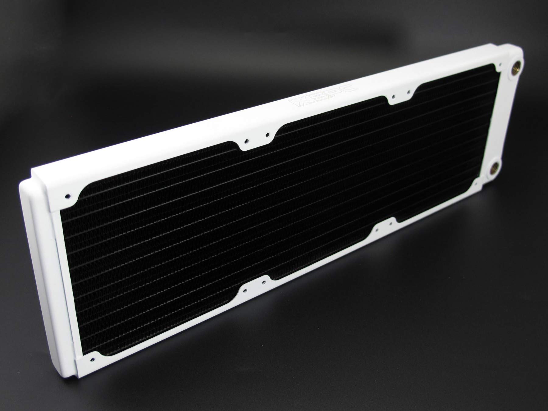 XSPC TX360 Ultra Thin Radiator, 120mm x 3, Triple Fan, White