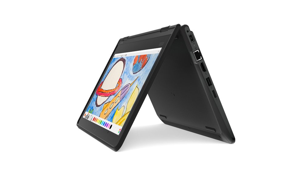 Lenovo ThinkPad Yoga 11e 5th Gen 20LM000WUS 11.6" Touchscreen LCD 2 in 1 Notebook - Intel Celeron N4100 Quad-core (4 Core) 1.10 GHz - 4 GB DDR4 SDRAM - 128 GB SSD - Windows 10 Pro 64-bit (English