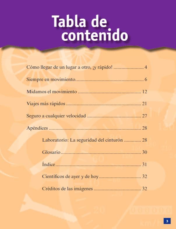 La búsqueda de la velocidad: Los vehículos (The Quest for Speed: Vehicles) (Spanish Version) (Science Readers: A Closer Look) (Spanish Edition)