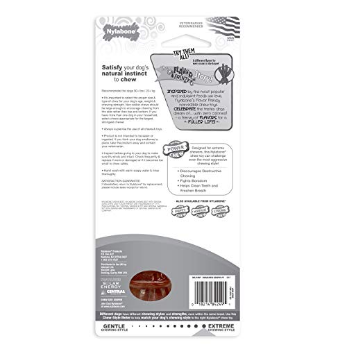 Nylabone Flavor Frenzy Power Chew Dog Toy Beef Jerky X-Large/Souper (1 Count)