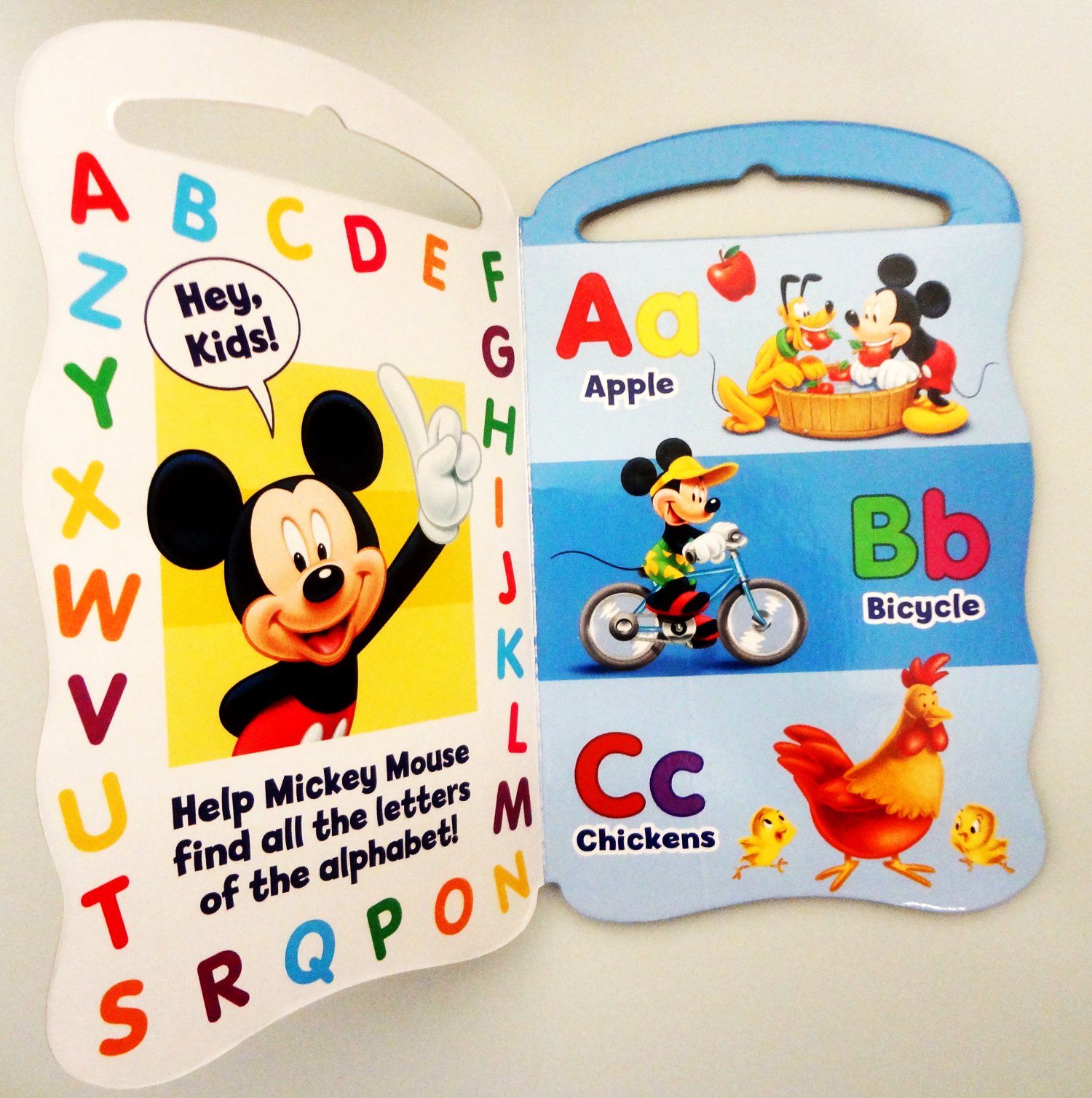 Disney Mickey and Friends Baby Beginner Board Books (Set of 4 Shaped Board Books)