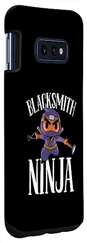 Galaxy S10e Forging Hammer Forge Cute Kids Blacksmith Ninja Case