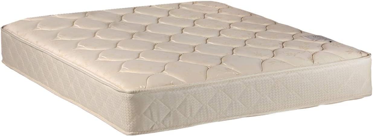 DS Solutions USA Comfort Classic Orthopedic Gentle Firm Full XL Mattress Only with Mattress Cover Protector Included - Fully Assembled, Long Lasting Comfort and 1 Sided