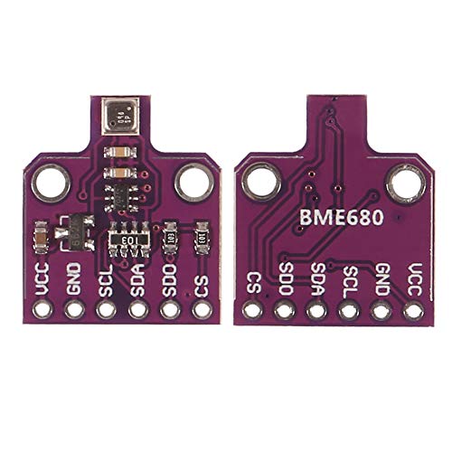 ACEIRMC BME680 Digital Temperature Humidity Pressure Sensor Breakout Board Compatible for Arduino Raspberry Pi ESP8266 3~5VDC BME680 (1pcs)