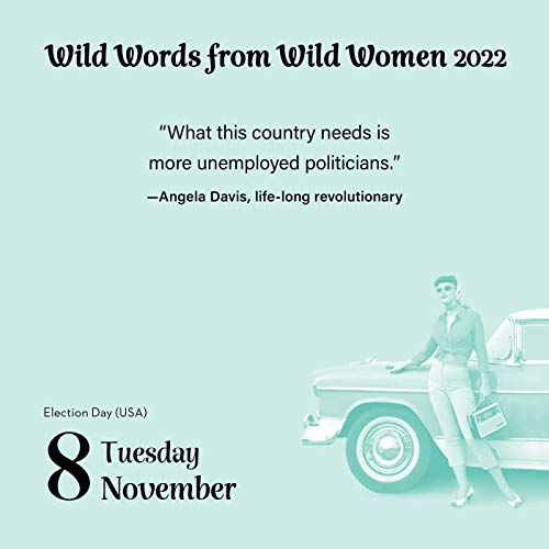 Wild Words from Wild Women 2022 Day-to-Day Calendar