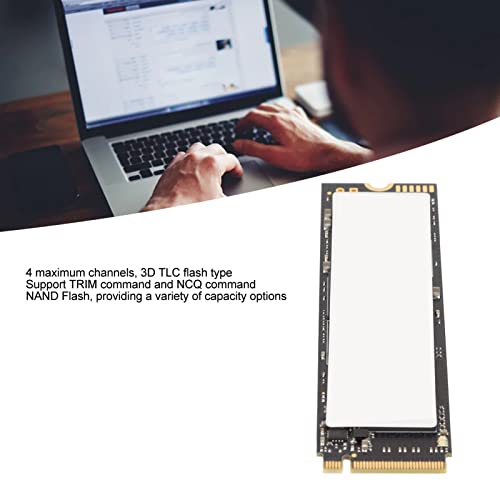 512GB SSD Gaming, 3D TLC Flash Type PCB Material M.2 K300 SSD for Desktop PC for Laptop 128GB