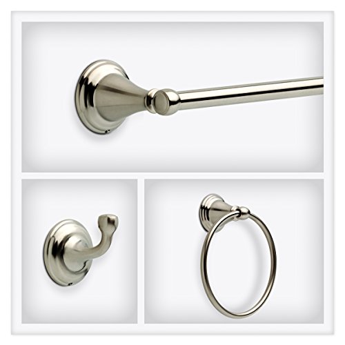 Delta Faucet 79635-SS Windemere Robe Hook, Brilliance Stainless Steel