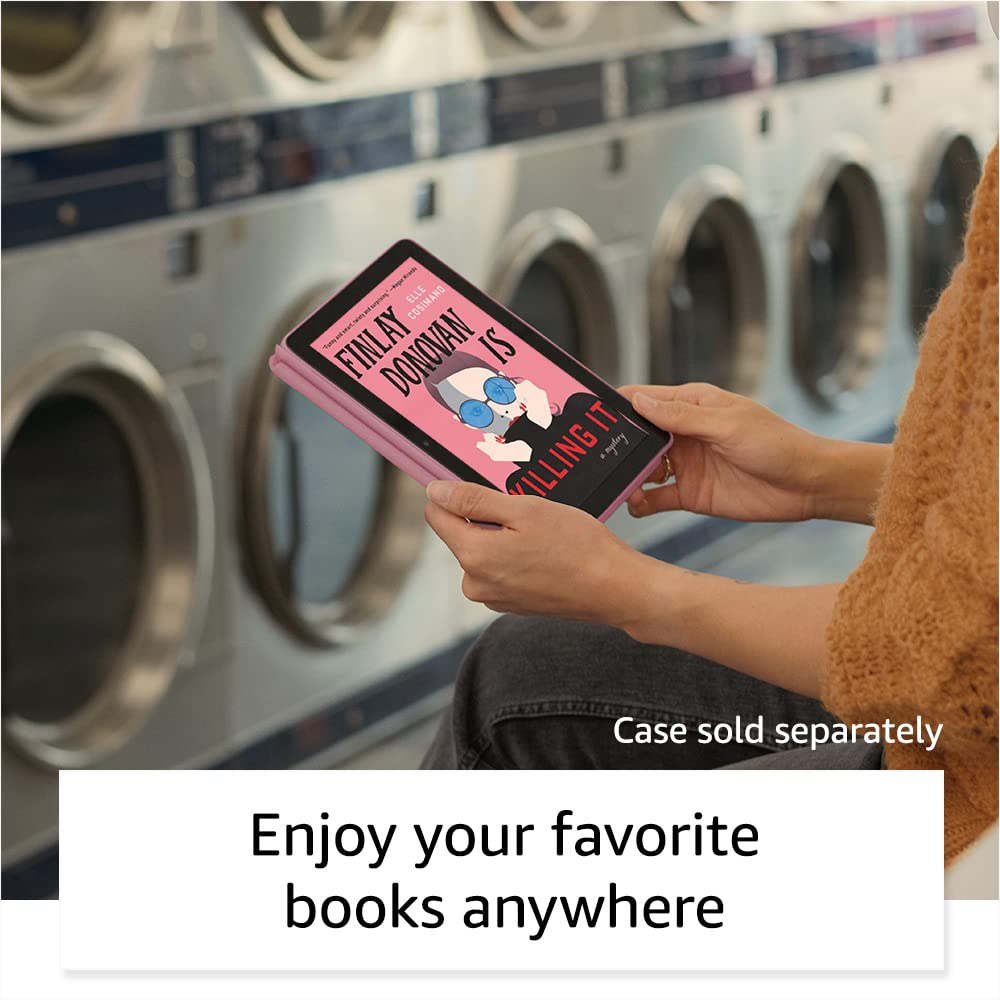 Certified Refurbished Kindle (2022 release) - Amazon Fire HD 8 tablet, 8” HD Display, 32 GB, 30% faster processor, designed for portable entertainment, (2022 release), Denim