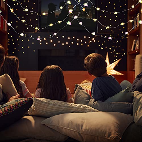balacoo Fruit String Lights Battery Powered 3pcs Indoor Outdoor Lighting Lamp Lights LED Fairy Light for Christmas Wedding Home Birthday Garden Yard Patio Party Decor
