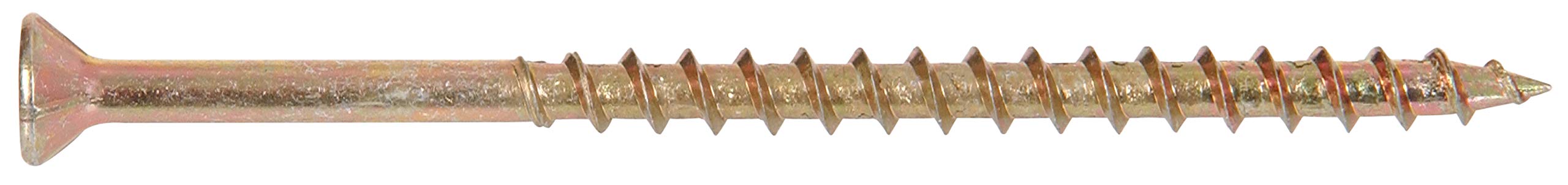 Hillman 48255 8 X 1-1/4-Inch Square Drive Multipurpose Wood Screw, 500-Pack,Zinc