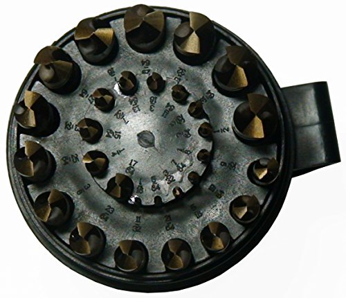 Drill America - D/A29J-CO-PC 29 Piece M42 Cobalt Drill Bit Set in Round Case (1/16" - 1/2" X 64ths), D/ACO Series