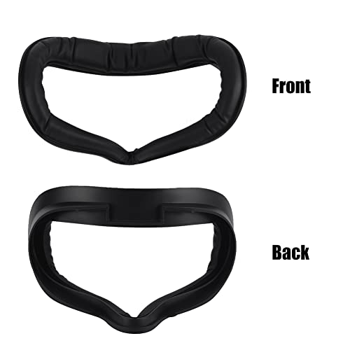 CALIDAKA VR Facial Interface Bracket & PU Leather Foam Face Pad Replacement Protective Lens Cover for Oculu s Quest 2 VR Headsets Sweat-Proof Comfortable
