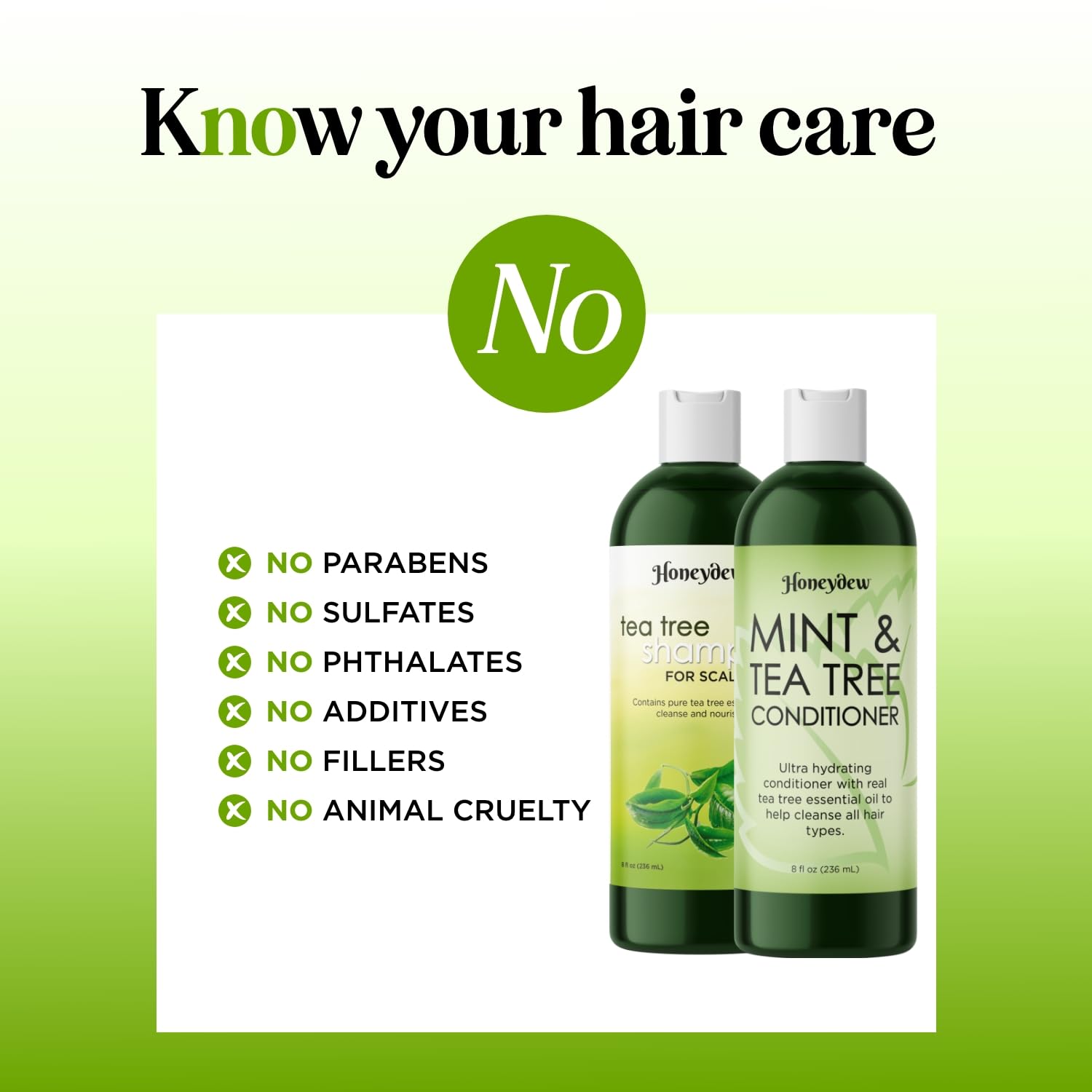 Cleansing Swimmers Shampoo and Conditioner Set - Sulfate Free Clarifying Chlorine Shampoo and Conditioner for Swimmers for Minerals Chlorine and Saltwater - Tea Tree Chelating Shampoo for Hard Water