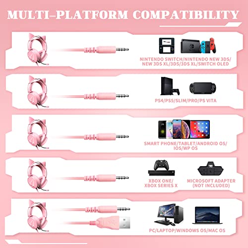 5-Star Compatible Inkjet Cartridge. Pink Keyboard and Mouse Combo & Pink Gaming Headset & Large Gaming Mousepad. 2 Pack Black