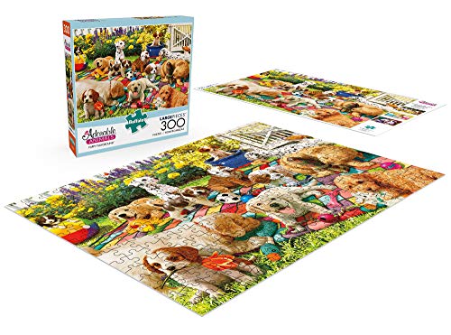 Buffalo Games - Puppy Playground - 300 Large Piece Jigsaw Puzzle