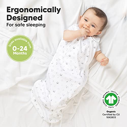KeaBabies Baby Sleep Sack 6-12/12-18 Months - Organic Cotton Wearable Blanket Swaddle Sack, Baby Swaddle Blanket, Toddler Sleeping Sack, Transition Sleep Sacks, Baby Sleeping Bag (M (6-18M), KeaStory)