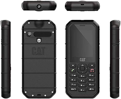 CAT B26 Dual Sim Rugged Phone (GSM Only, No CDMA) Factory Unlocked 2G GSM (Black)