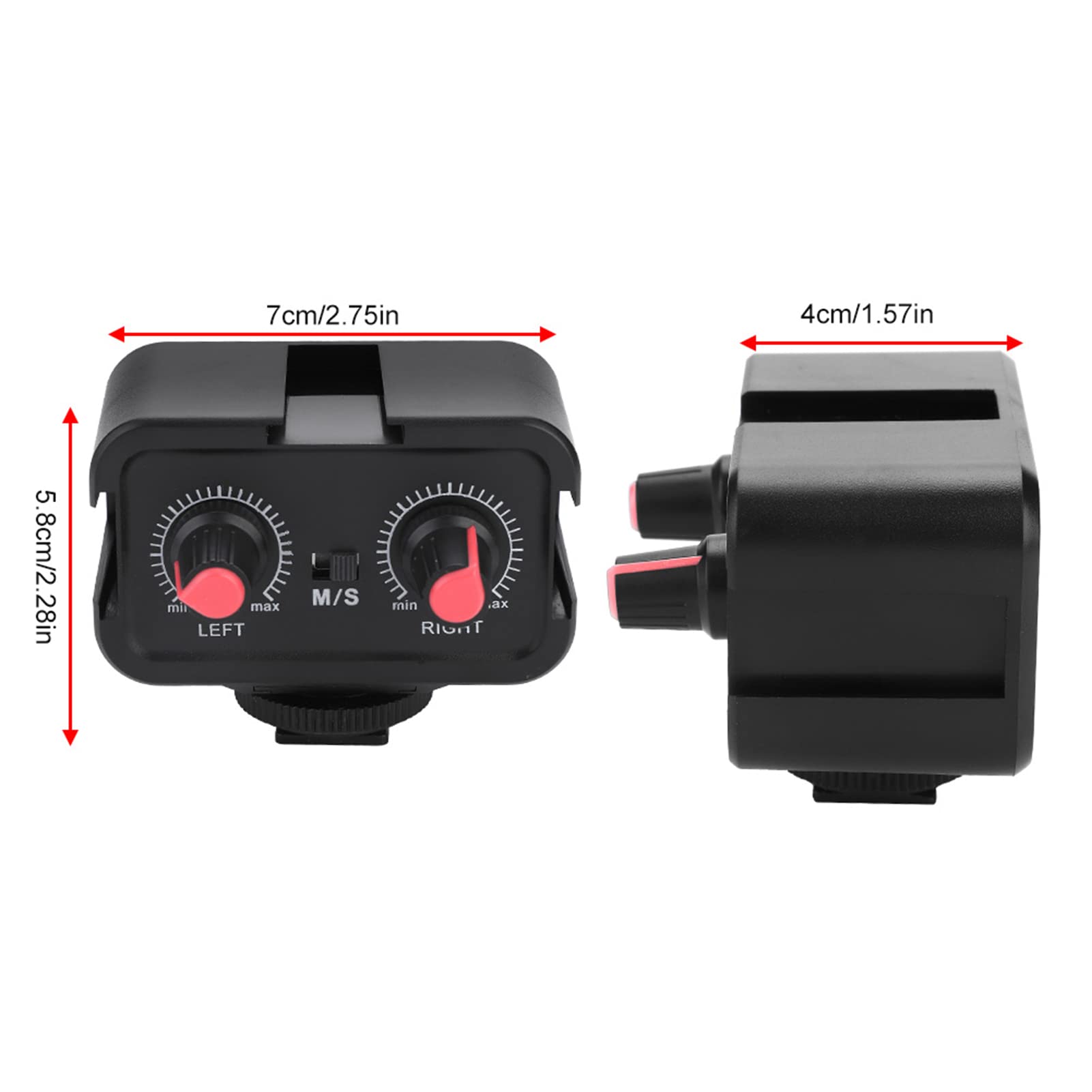 Camera Mixer Dslr Mixer o Camera Mixer o Camera Mixer WSV2 2 Channel Universal Microphone o Adapter Mixer with 3.5mm Inputs for DSLR Cameras