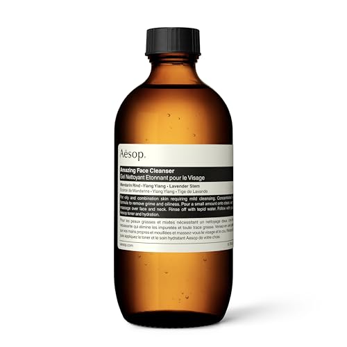 Aesop Amazing Face Cleanser - Non-Drying, Enhanced with Purifying Mandarin Rind - Cleanses Skin of Oil and Grime - 6.7 oz