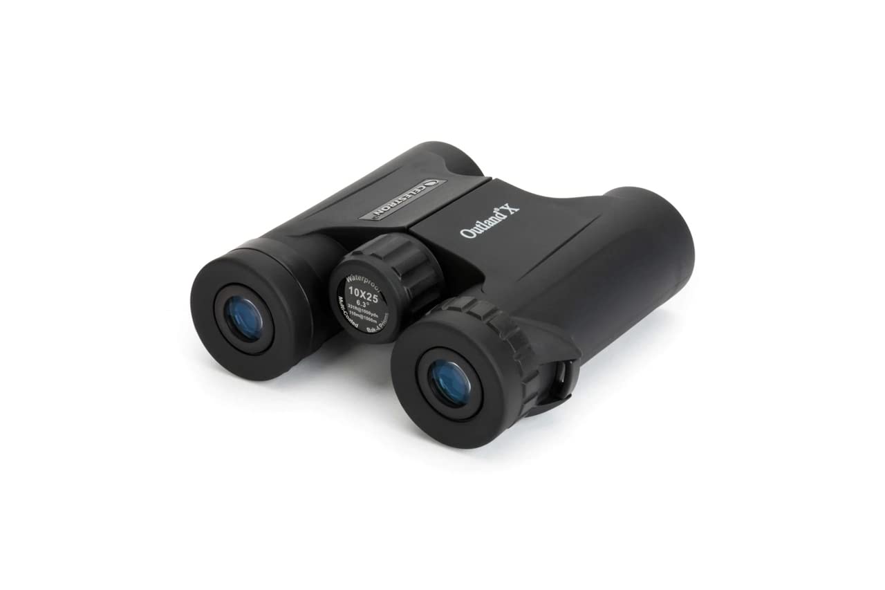 Celestron β Outland X 10x25 Binoculars β Waterproof & Fogproof β Binoculars for Adults