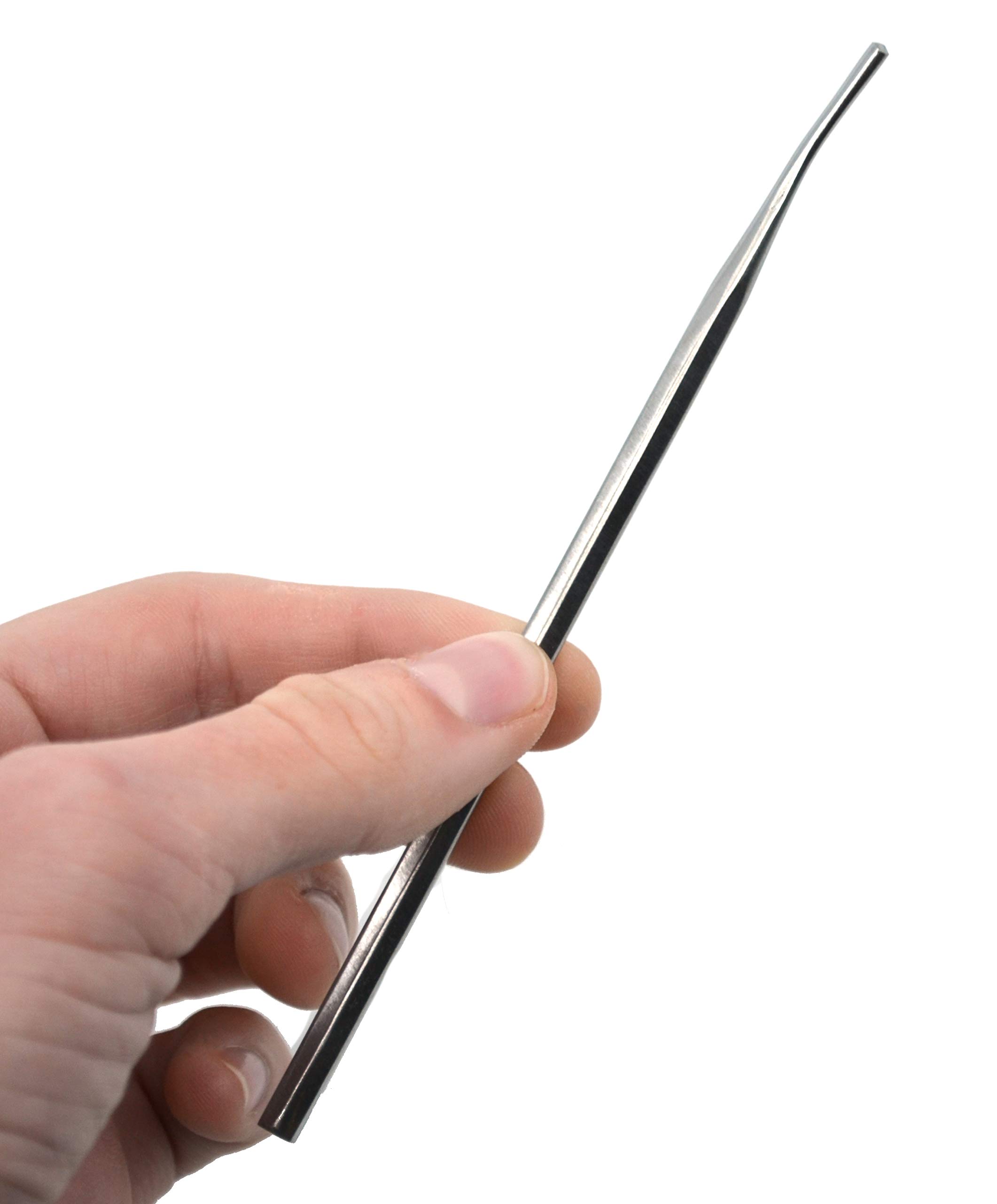 EISCO Stainless Steel Probe and Seeker, Angular Blunt End Needle, 5" Long