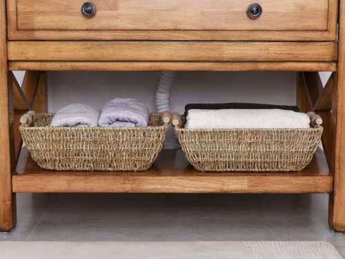 StorageWorks Seagrass Storage Baskets