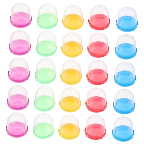 CIMAXIC 50Pcs plastic container a vending machine vending machines basket gift clear container basket filler plastic playes Plastic Ball Decor funny Fillable Balls bulk Storage Box
