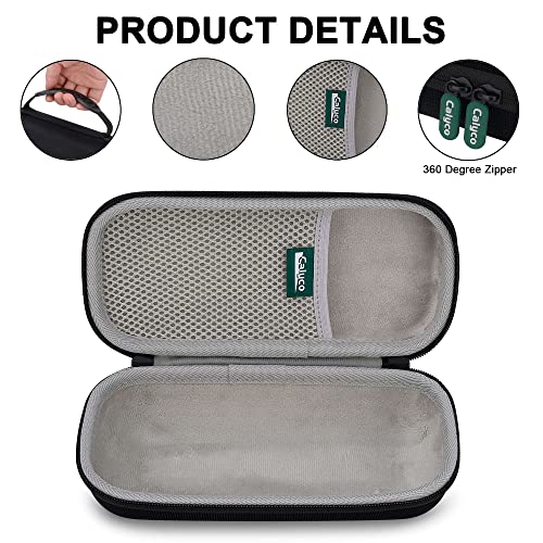 C CALYCO Portable Hard Travel Case for Bose SoundLink Flex Wireless Speaker, Travel Storage Case with Mesh Pockets for SoundLink Flex Speaker and Accessories (Black, Case Only)