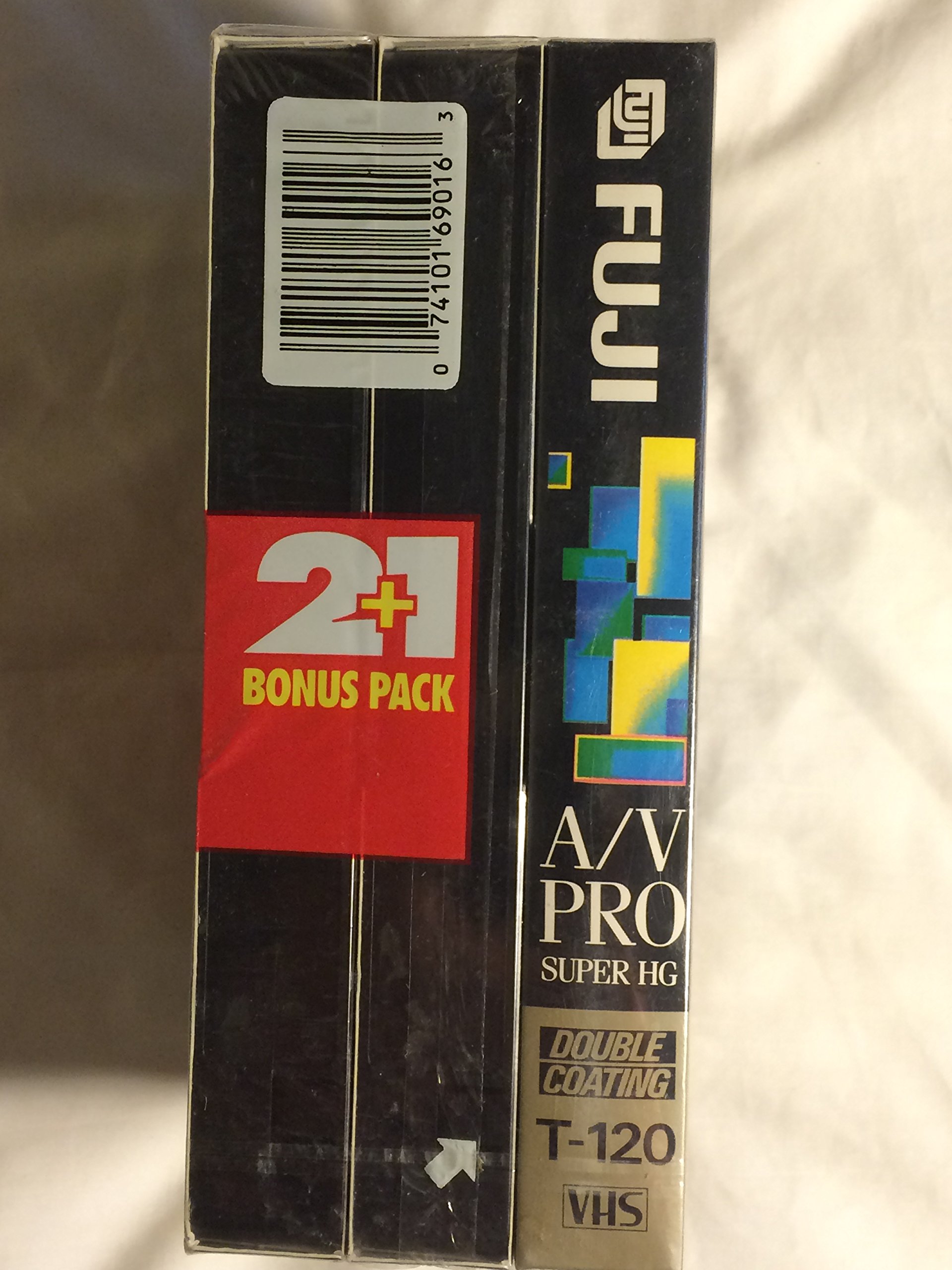 Fuji 2 - HQ T-120's and 1 A/V Pro T-120 Tapes