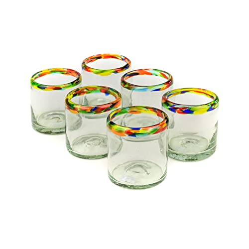 Orion Confetti Rim All Purpose 12 oz. - Set of 6