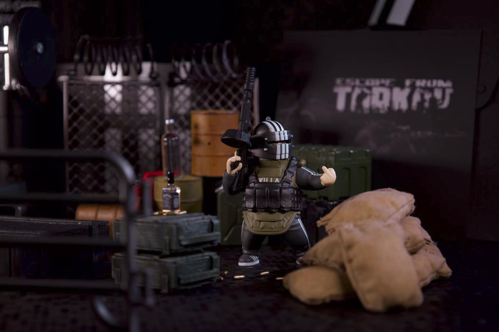 Surrta Little Killa Escape from Tarkov 3D Figure KIBA Owner's Collection(Helmet Not Included)