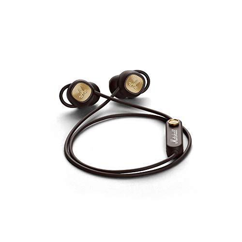 Marshall Minor II Bluetooth In-Ear Headphone, Brown - NEW