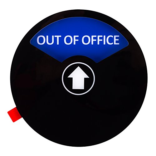 Kichwit Privacy Sign, Do Not Disturb Sign, Out of Office Sign, Welcome Please Knock Sign, Office Sign, 5 Inch, Black