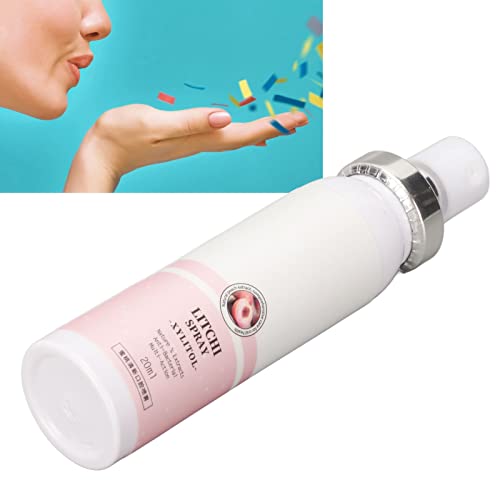 5Pcs Oral Spray Mouth, Portable Breath Freshener Peach Taste 20ml