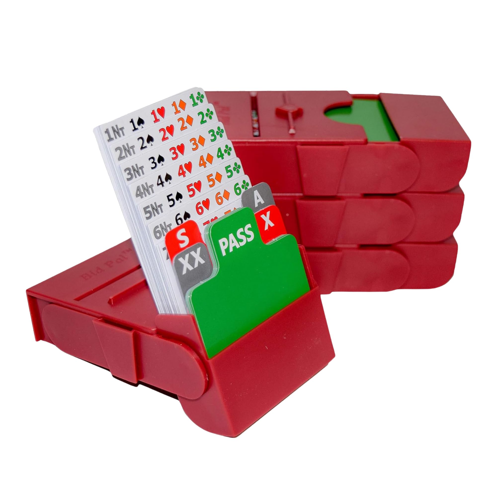 Baron Barclay Bid Pal – Bridge Bidding Devices for The Card Game Bridge – Set of 4