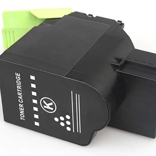 C2425 C231H C2325H Remanufactured High Yield Toner Cartridge C231HK0 C231HC0 C231HM0 C231HY0 Replacement for Lexmark C2325 C2425 C2535 MC2325 MC2425 MC2535 MC2640 Printer(4-Pack)