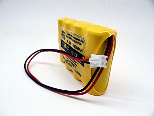 UNITECH D-A1200BT, SL026-139 Emergency Light Battery 4.8V 1.2Ah