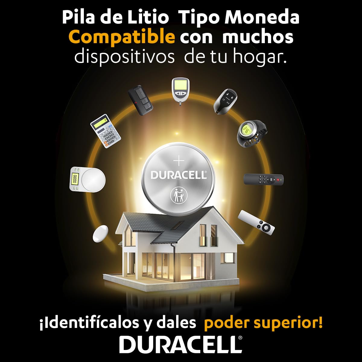 Duracell - 2032 3V Lithium Coin Battery - long lasting battery - 1 count