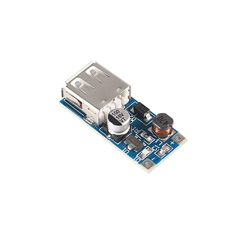 AIMPGSTL 5PCS DC-DC 0.9V-5V to 5V PFM 600MA Step Up Boost Converter Supply Voltage Module Mobile Power Bank USB Boost Converter Charger Board Module