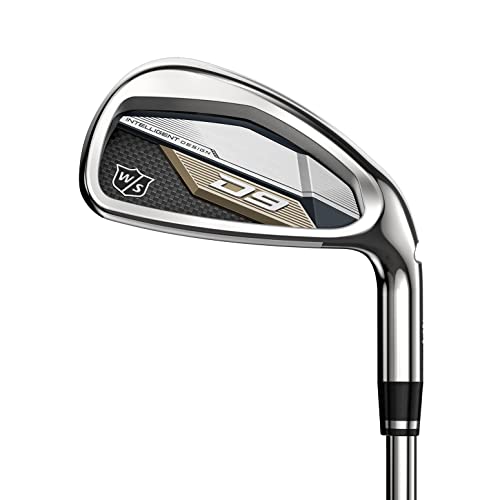 Wilson Staff D9 Iron Golf Set - Men's Right Hand Standard Length, Steel Shaft Regular Flex, 5-PW, Gap Wedge