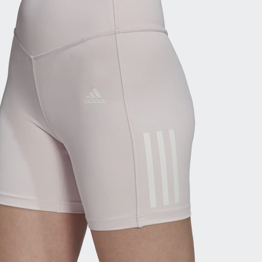 adidas Hyperglam AEROREADY Training High-Rise Tight Shorts Women's, Pink, Size XS