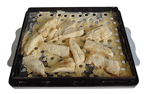 King Kooker 1113BK Plastic Breader Box with Sifter, One Size, Multi