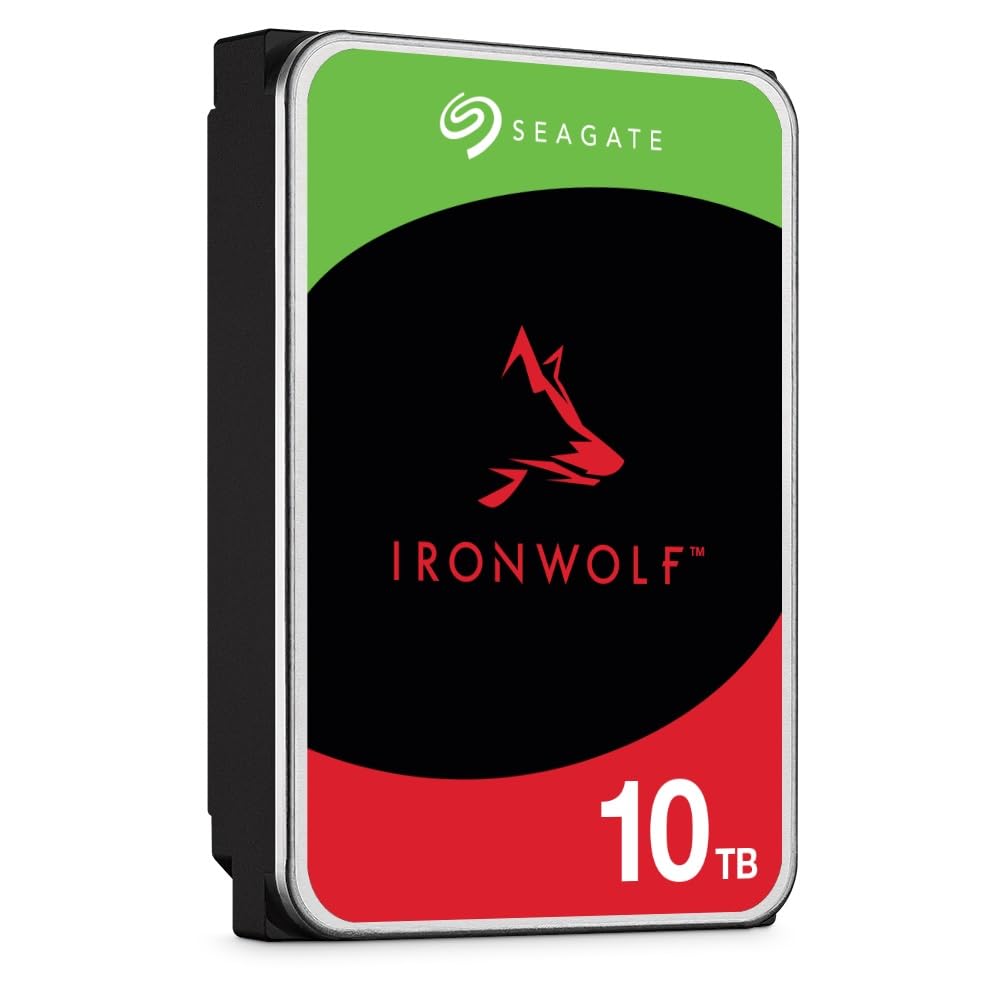 Seagate IronWolf ST10000NE0008 10 TB Hard Drive - 3.5" Internal - SATA (SATA/600)