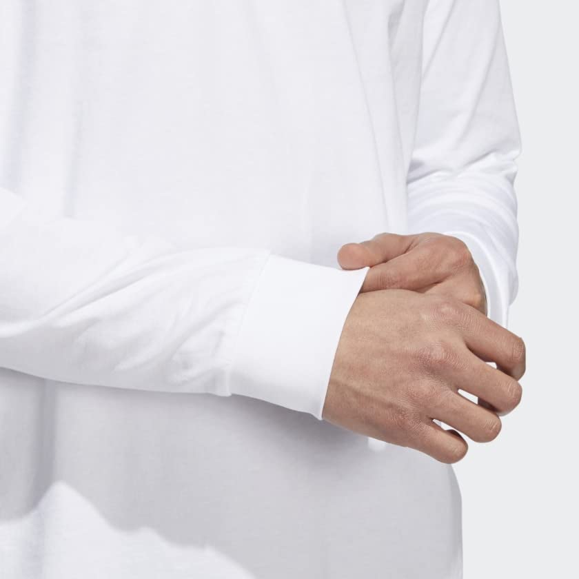 adidas Liquid Foil Long Sleeve Tee Legend Ink LG