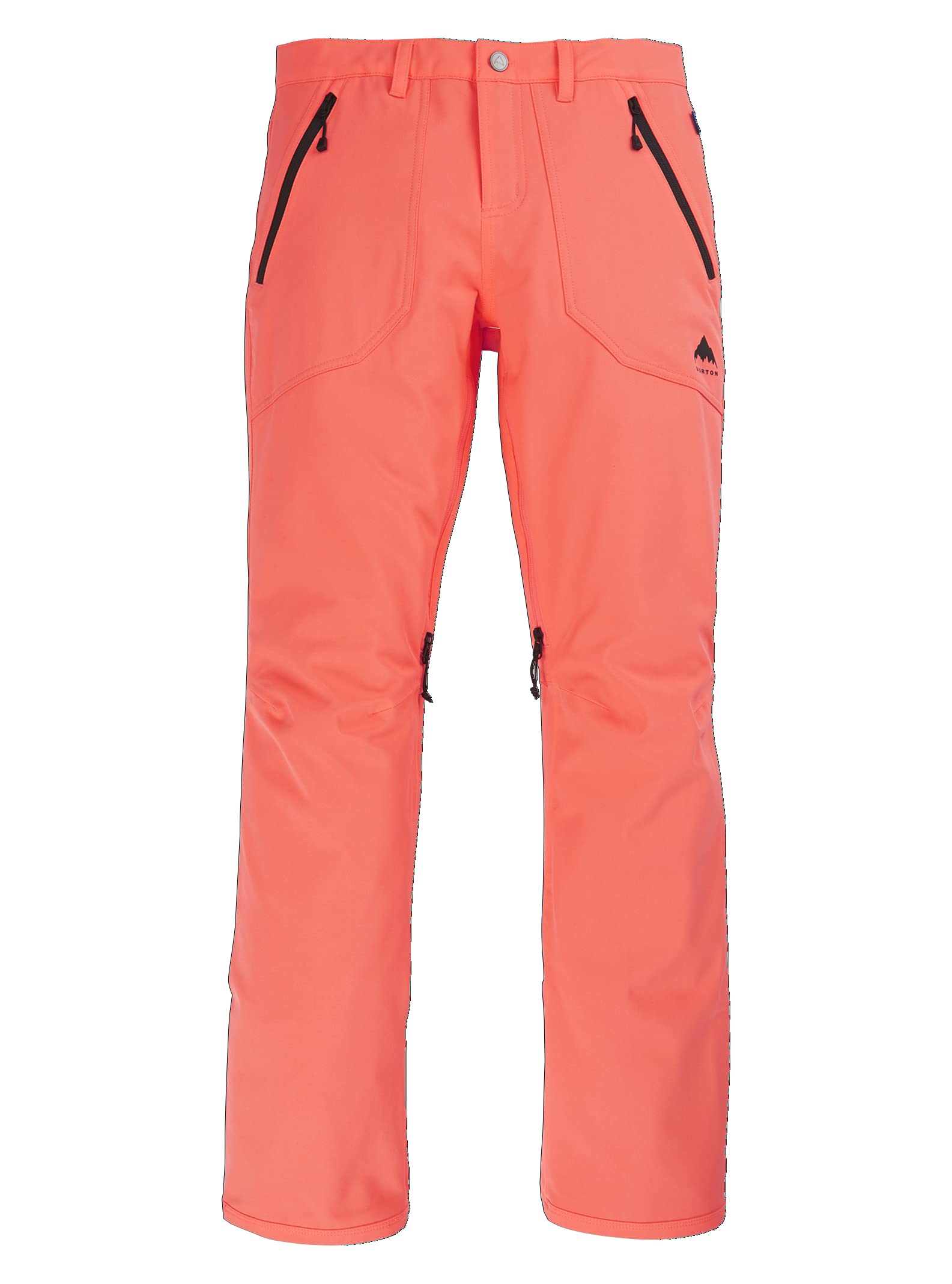 Burton Women's Vida 2L Pants, Tetra Orange, Medium