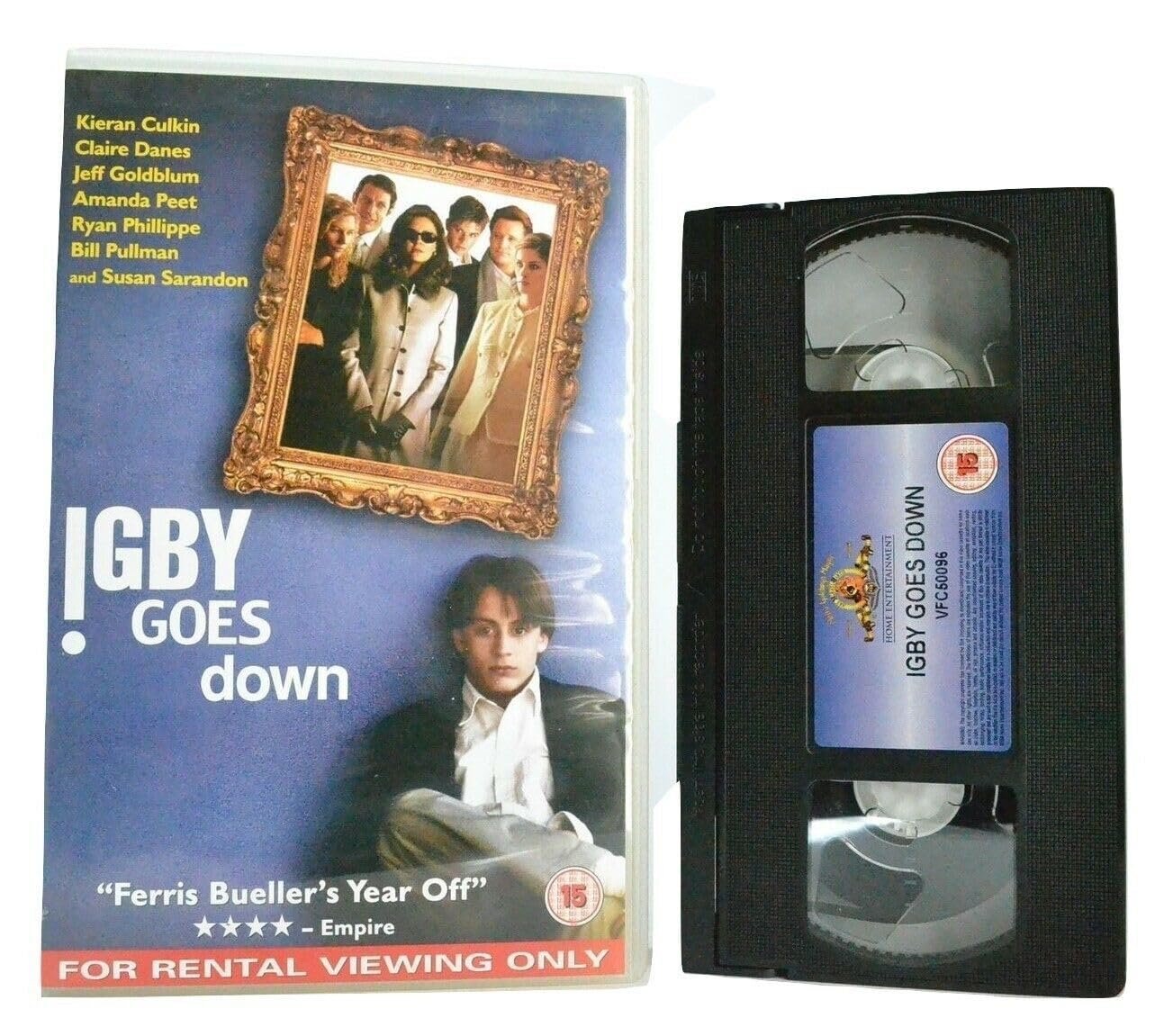 Igby Goes Down: Comedy/Drama (2002) - Large Box - Ex-Rental - K.Culkin - Pal VHS