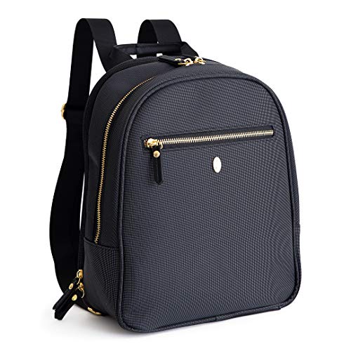 IDAHO JONES Small Diaper Bag, Mini Diaper Backpack - Spacious and Sleek - Stroller Straps and Changing Mat Included - Claremont