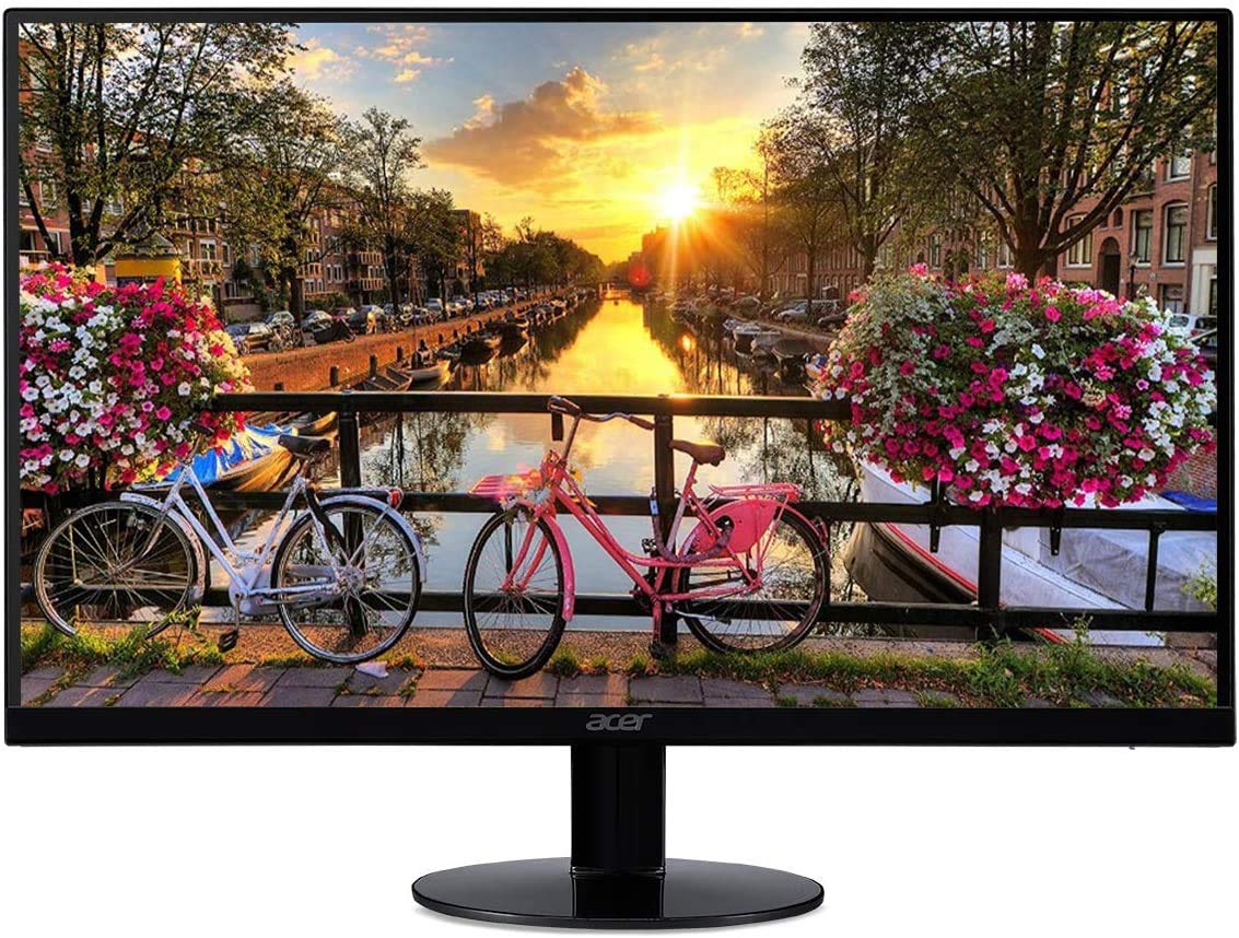 acer SB0-23.8" Monitor Full HD 1920x1080 75Hz IPS 16:9 1000:1 1ms VRB 250Nit (Renewed)